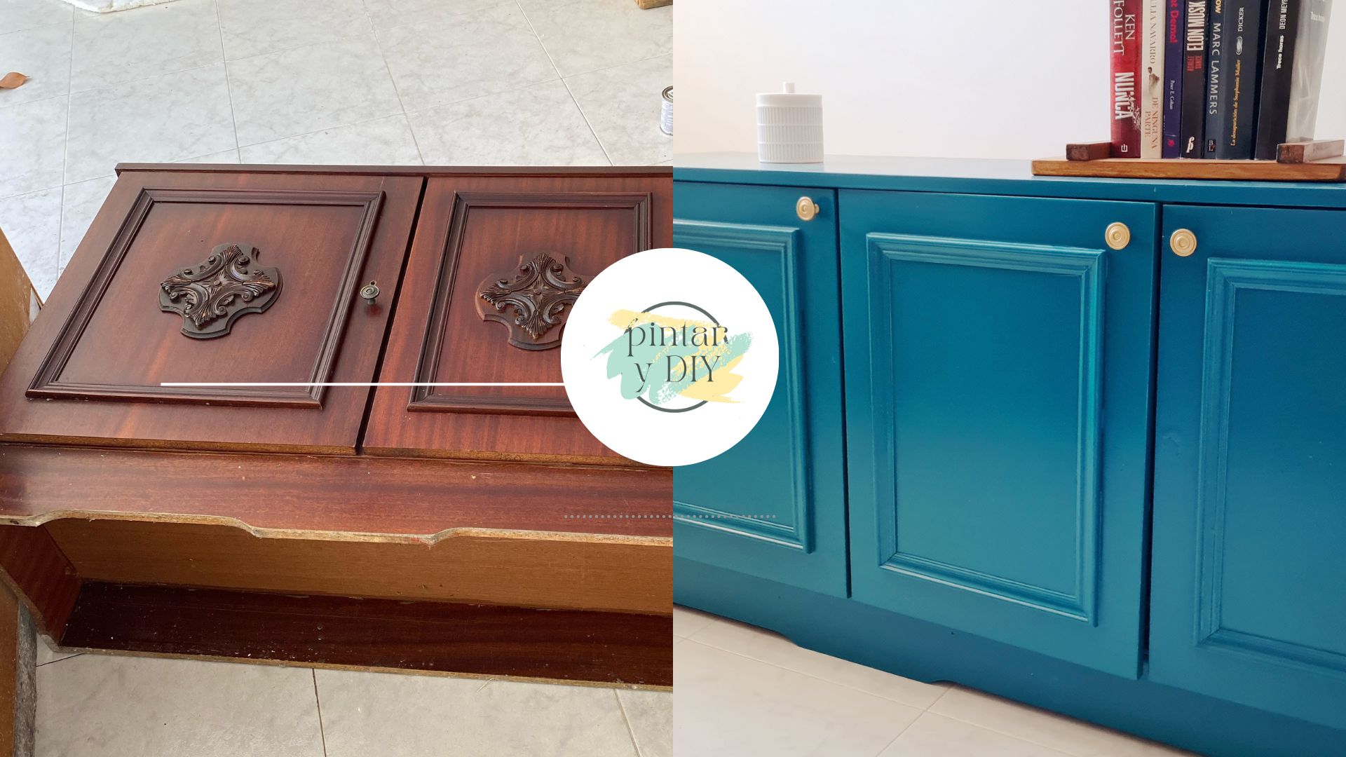 Cómo pintar un mueble antiguo (Paso a paso) - Pintar & DIY
